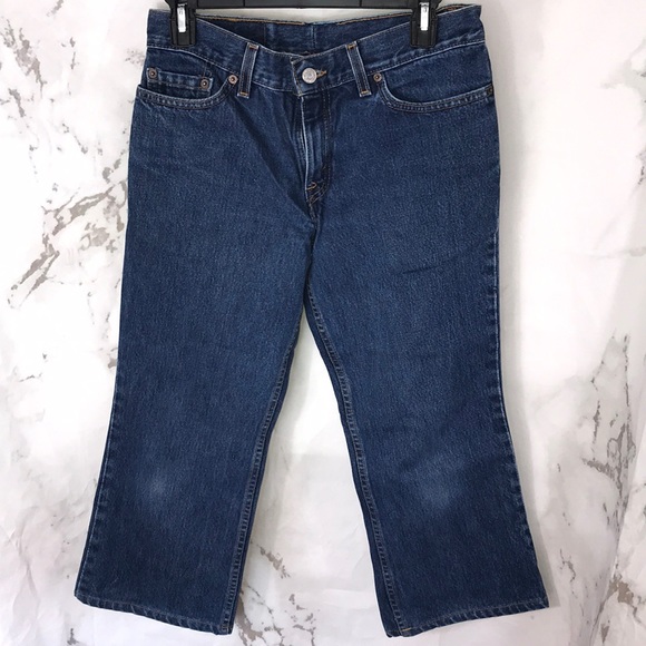 Levi's | Pants & Jumpsuits | Levi Capri Denim Jeans 58 | Poshmark
